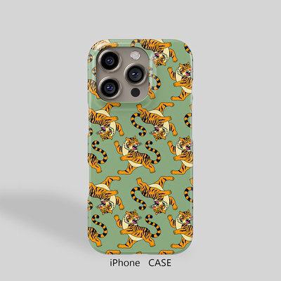 猛虎出没日式虎纹手机壳