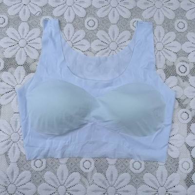 固定双肩带短背心式运动文胸内衣