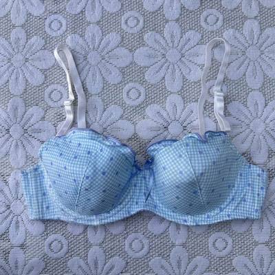 可爱有钢圈薄棉杯少女文胸内衣