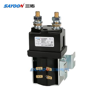SAY00N三佑工厂自销SW200常开型直流接触器DC12V24V36V48V60V72V