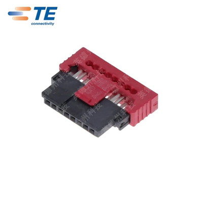 TE泰科电子 214039-E 8POS 1.27MM矩形连接器 外壳 插座