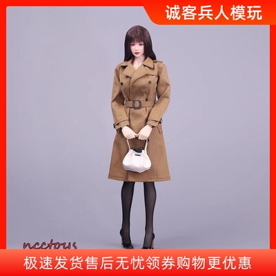 1/6女兵人CCN6023女风衣外套