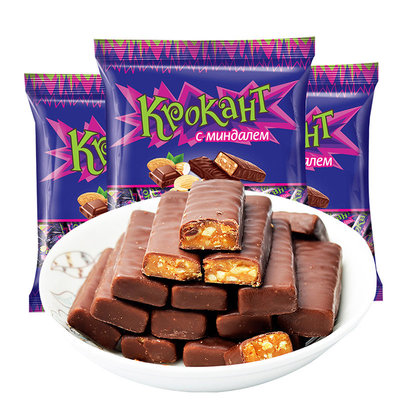 【25年10月日期】KDV紫皮糖果巧克力脆皮网红休闲食品送礼