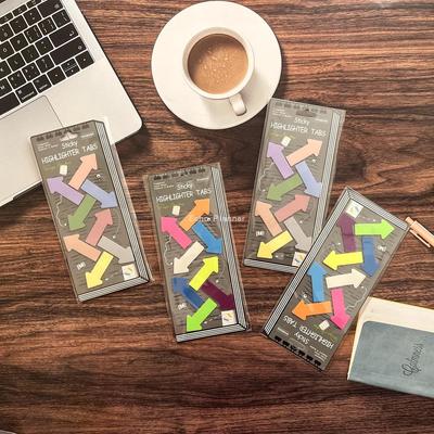 N次贴荧光塑料指示分类标签