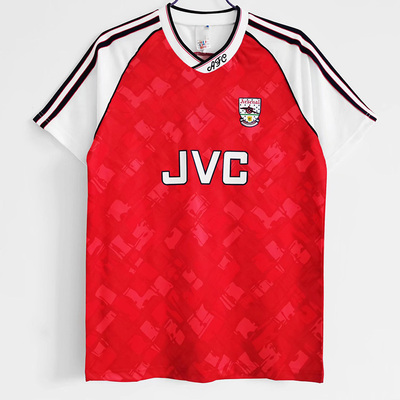 90-92 Arsenal Retro Home Football Jersey Football Jersey