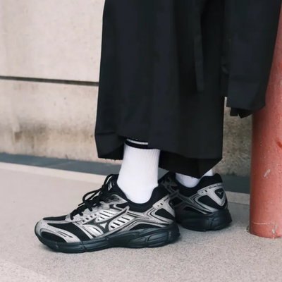 美津浓/Mizuno Speed 2010 低帮圆头系带复古运动鞋跑鞋 D1GH2517