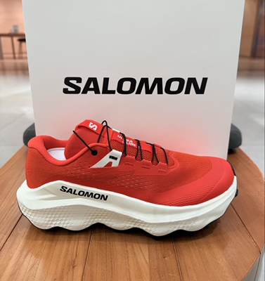 SALOMON萨洛蒙Ultra Glide 3防滑耐磨低帮越野跑鞋红色男款477559