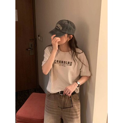 九1021韩国东大门t恤区doubleJ-8675844修身新款独特直邮大气甜美