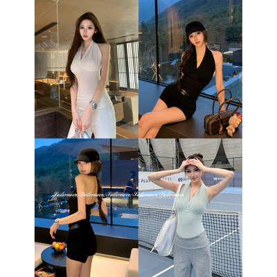 FPROJECTV领挂脖连体衣