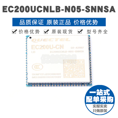 EC200UCNLB-N05-SNNSA 射频模块 全新原装正品 提供BOM表配单