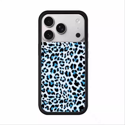野花wf手机壳蕾丝内衣适蓝色/豹纹/紫色适用苹果17Pro手机壳iphone16/15/14/13/12/Pro/Max防摔保护高级
