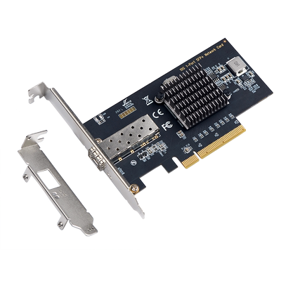 西霸SFP光纤网卡万兆单口intel