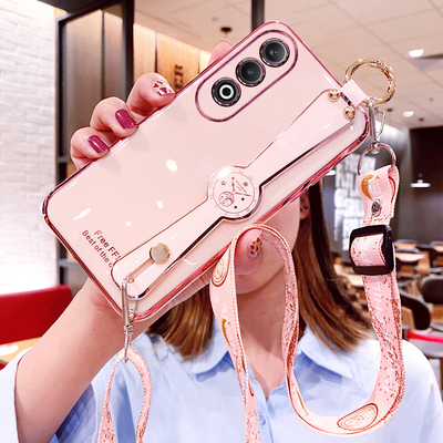 适用oppoK12手机壳oppo腕带K12plus保护硅胶套5g斜挎挂绳PJR110镜头全包PKS防摔opk软壳0pp0女125g新款可背带