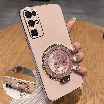 荣耀30/30s带流沙支架保护套