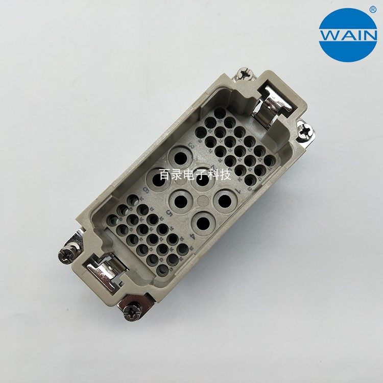 WAIN/唯恩重载连接器 42芯 40/10A HK-006/36-MC HARTING航空插头_虎窝淘