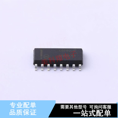 反相器 MC14049UBDG SOIC-16 ON 全新原装正品