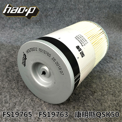 FS19765适配潍柴玉柴江淮云内康明斯发电机柴滤FS19763柴油滤清器
