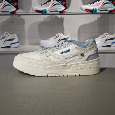 李宁001 BTC PRM休闲鞋2023新款日进斗金女子经典运动鞋AGCT004