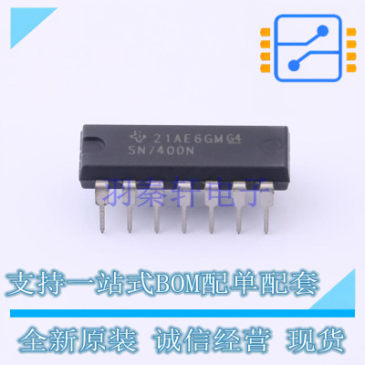 逻辑门 SN7400N PDIP-14 TI 全新原装正品