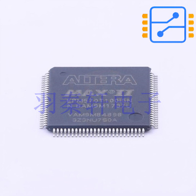 EPM570T100I5N 封装TQFP-100 工作温度-40℃~100℃ 全新原装现货