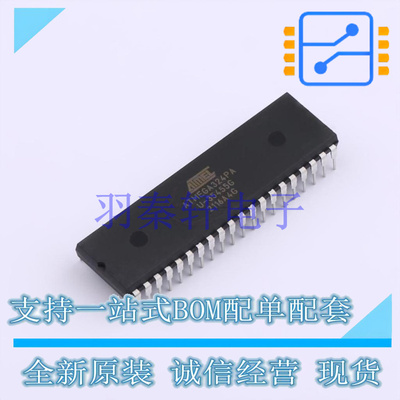 单片机(MCU/MPU/SOC) ATMEGA324PA-PU PDIP-40 MIC 全新原装进口