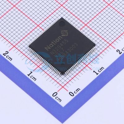 全新N32G455VEL7单片机LQFP-100(14x14) 可开票