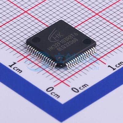 全新HK32F103RBT6单片机LQFP-64(10x10) 96MHz 128KB 可开票