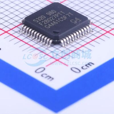 全新TMS320F28027PTT单片机LQFP-48(7x7) 60MHz 32 Bit 64KB