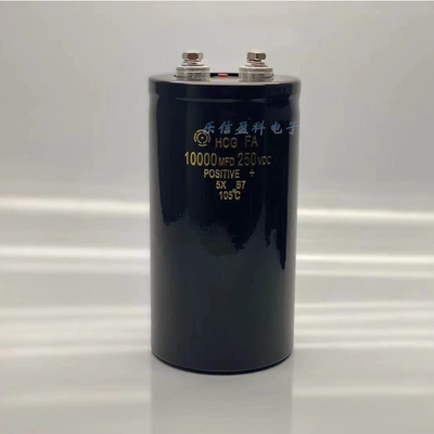 原装日立电解电容 250V 10000UF 螺丝脚10000MFD250VDC