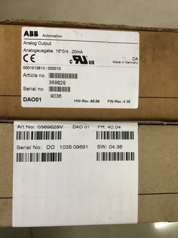 ABB DCS卡件模块DAO01原装现货议价_虎窝淘