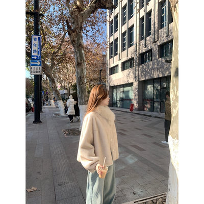 Zzhen珍珍双色金貂染尖环保皮草