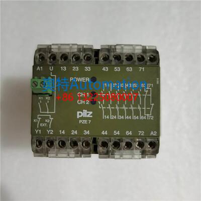原装德国安全继电器pilz皮尔兹PZE/7 24VDC 6S 10 474050 议价议