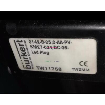 配件宝德burkert 0142耐腐蚀电磁阀 TW11758议价