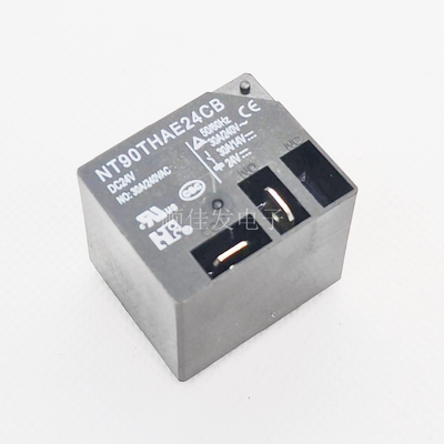 原装汽车功率继电器NT90THAE24CB 4脚30A24VDC一组常开空调继电器