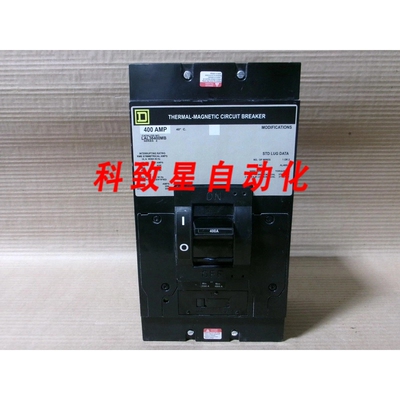 工业配件LAL LAL36400MB 3极400 AMP 600V 灰色断路器