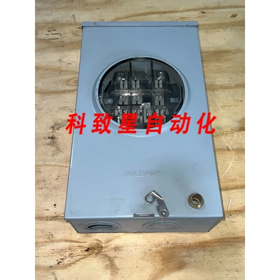 工业配件MILBANK 200安培仪表插座 CAN 无环 S1001 7T JAW 杆