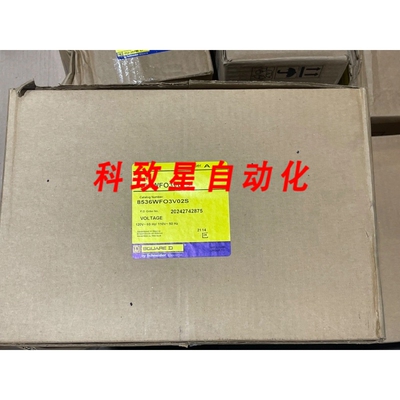 工业配件8536WFO3V02S 真空启动器600VAC NEMA SIZE 4电机