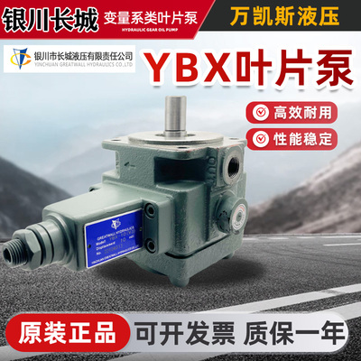 银川长城叶片泵YBX-D10(V3)/YBX-20 30 40/YBN YB1 VUP VPC液压泵