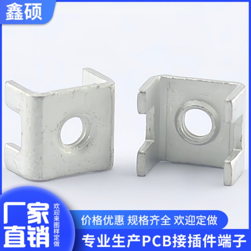 PCB-329M3黄铜拉伸端子 家用电器线盘五金攻牙插脚 线路板接线柱