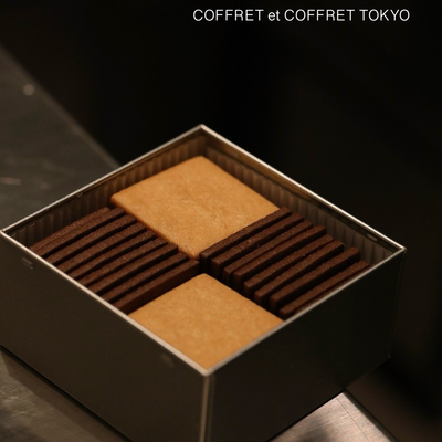 日本直邮Coffret 数量限定黑松露蒜香香草口味莎布蕾曲奇