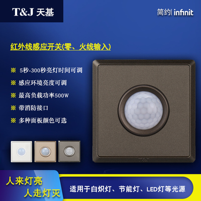 天基500W人体红外感应开关