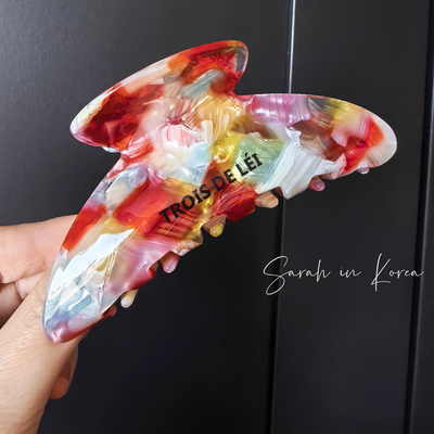 Sarah in Korea韩国 Trois de LEI东大门法式彩色发抓超美现货