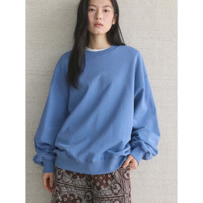 卢浮早春新款韩版松弛基础空气感廓形卫衣立体垂感休闲上衣女