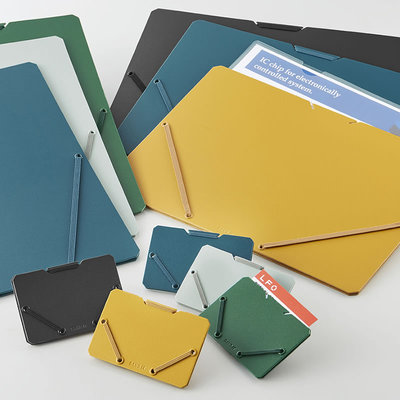 收纳夹锦宫可调节多层资料收纳夹