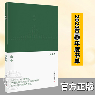 【2023豆瓣年度书单】官方正版 山中 张定浩作品另著有爱欲与哀矜批评的准备及其他 上海文艺出版社