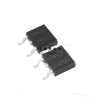 达林顿三极管 MJD41C MJD42C 贴片TO-252 MJD41/42CT4G 国产