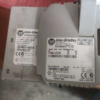 议价-ab 1769-l23e-qb1bCPU拆机件通电如图-可维修