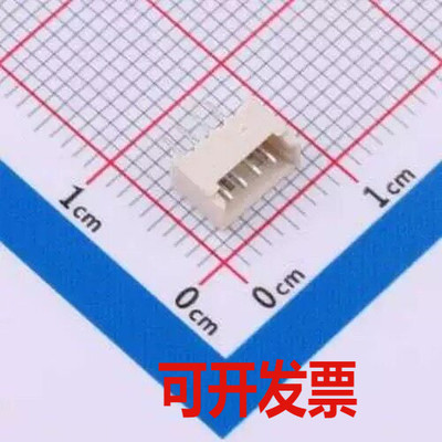 ZX-MX1.25-4PZZ 线对板针座 1x4P 间距:1.25mm 直插 插件,P=1.25m