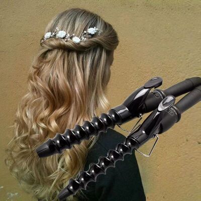 Wave Spiral  Electric Hair Curlers Care Styling Professional