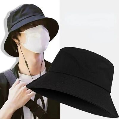 Foldable Double-sided Bucket Hat Summer Sun Hat Visor Fisher